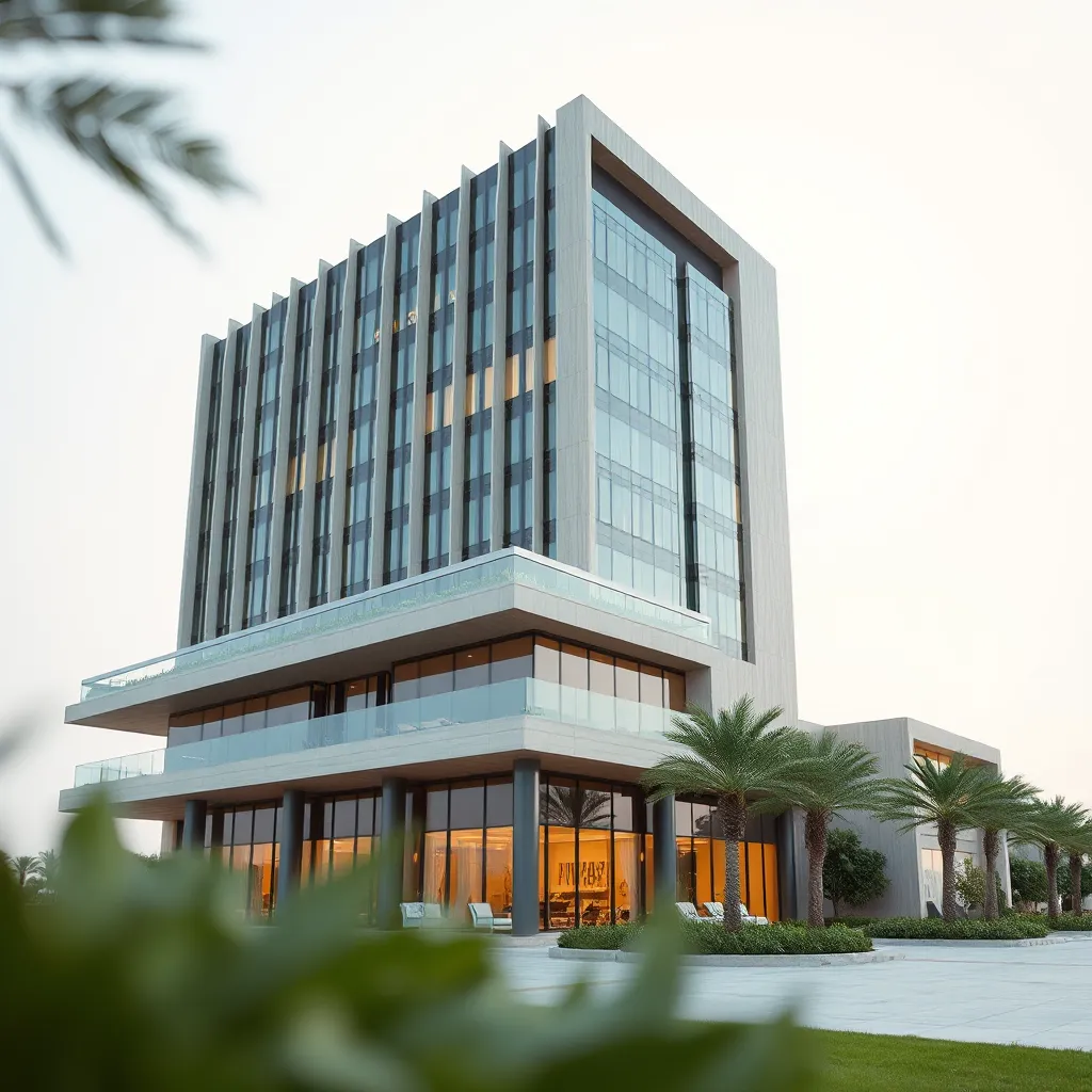 Discovering the Pacific Building on Al Marjan Island